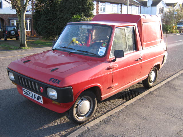 Reliant Fox, Kitten – CHG Classics Ltd